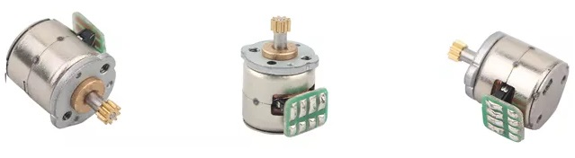 Vic-Tech 2 Phase 4 Wire Stepper Motor , 3.3V DV Stepping Motor 8mm