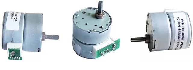 Diameter 25mm Pm Geared Stepper Motor 12V DC Micro Stepping Gear Motor