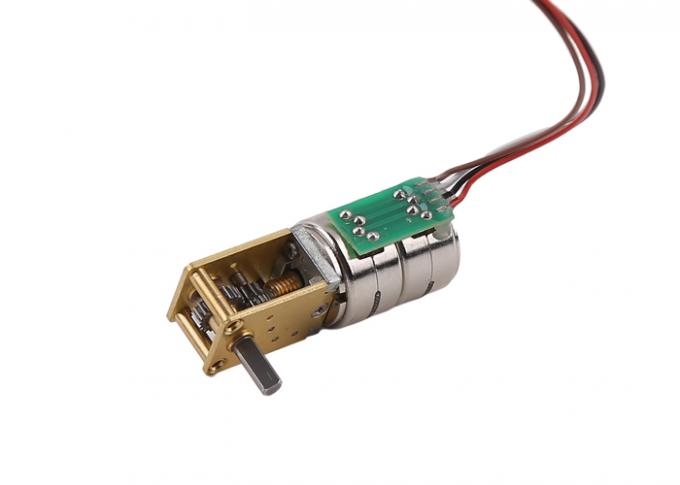Multi Gear Ratio Double Stack Stepper Motor 15mm High Torque Stepper ...