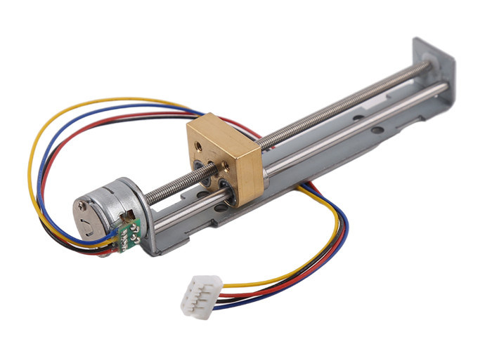 Step angle 18° High Thrust Brass Slider Stepper Motor PM 15mm SM15-80L ...