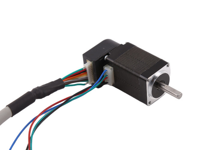 NEMA 11 28mm Stepper Motor 1.8 Degree Step Angle With High Resolution Optical Encoder
