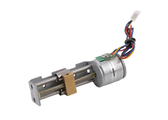 High Thrust Slider Stepper Motor 20mm 1.3KG M3 Lead Screw With Brass Slider