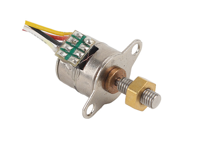 18ohm Small DC Electric Motors 10mm PM Micro stepper motor With Lead ...