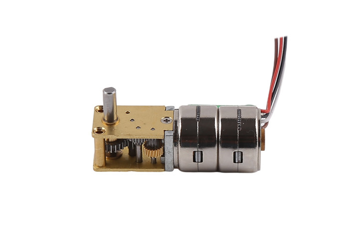 Multi Gear Ratio Double Stack Stepper Motor 15mm High Torque Stepper ...