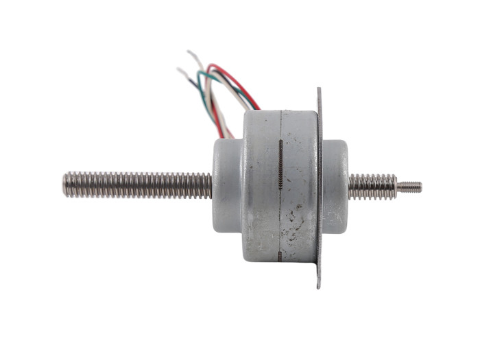 Permanent Magnet Linear Stepper Motor 36mm 2 Phase Custom Through Shaft