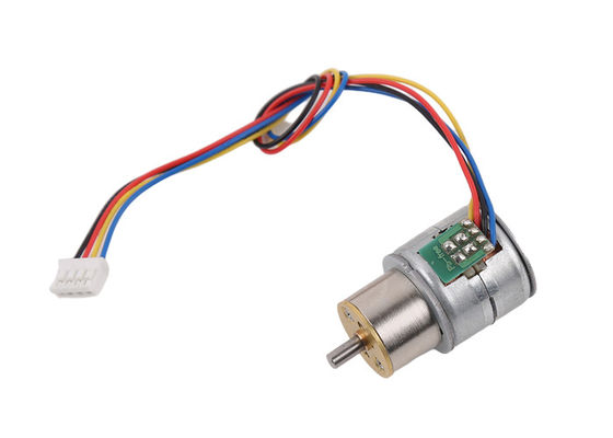 High Torque Geared Stepper Motor Cylinder Gearbox Dual Output Shaft ...