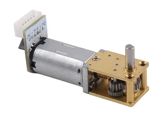 6V Small DC Gear Motor N20 N30 Worm Gear Reducer Motor With Encoder