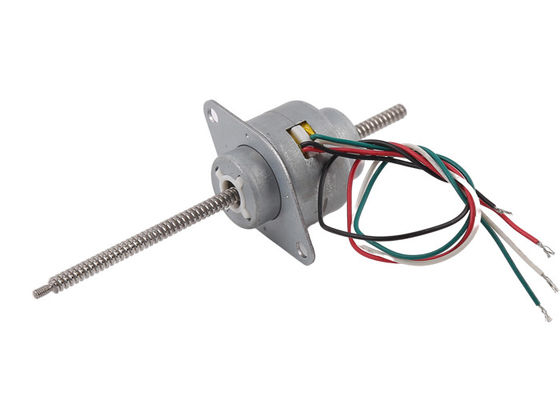 Low Noise Linear Stepper Motor High Thrust 25mm With Through Shaft