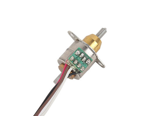 RoHS Micro Linear Motor 5VDC Captive Stepper Motor With Screw Shaft ...