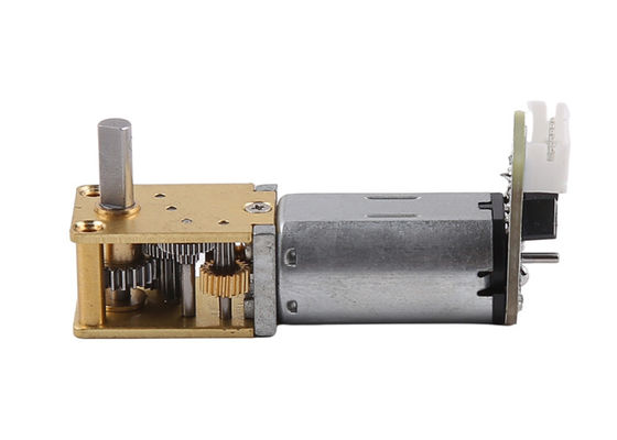 6V Small DC Gear Motor N20 N30 Worm Gear Reducer Motor With Encoder